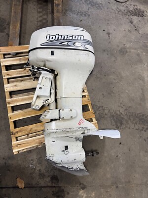 ~2001 Johnson 90 hp Carb 2-Stroke 25" Outboard Boat Motor Evinrude Runs ...