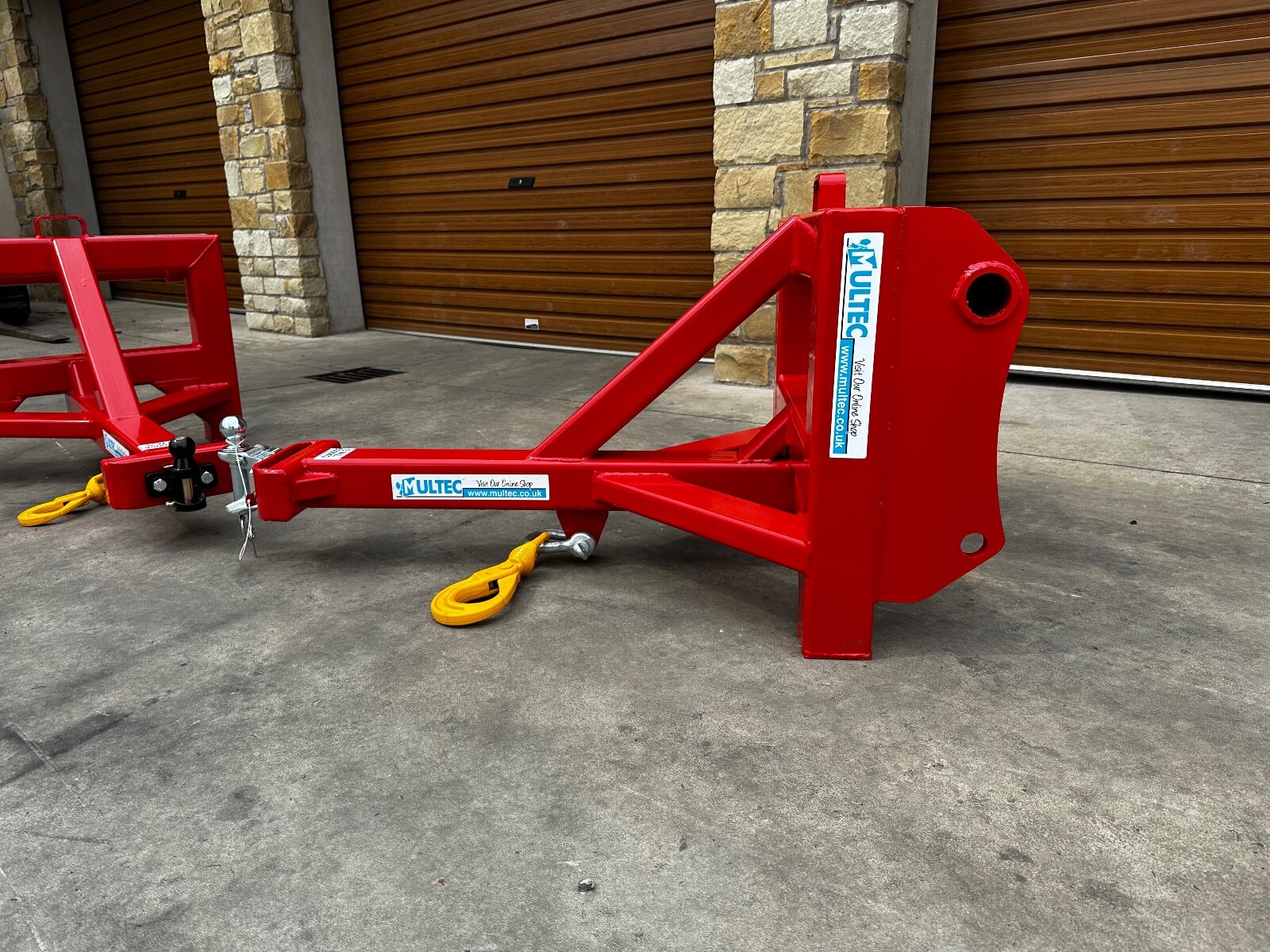 5.0TON Telescopic Handler JiB Hitch & Lifting Attachment RED ( Loader ...