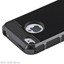 Premium Black Rugged Shockproof Heavy Duty Hybrid Hard Case for iphone ...