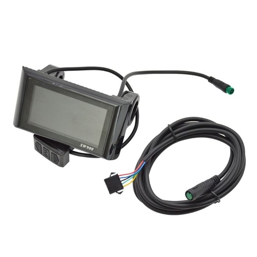 SW900 Colour Screen Ebike LCD Display 24V/36V/48V/60V Ebike LCD Meter ...