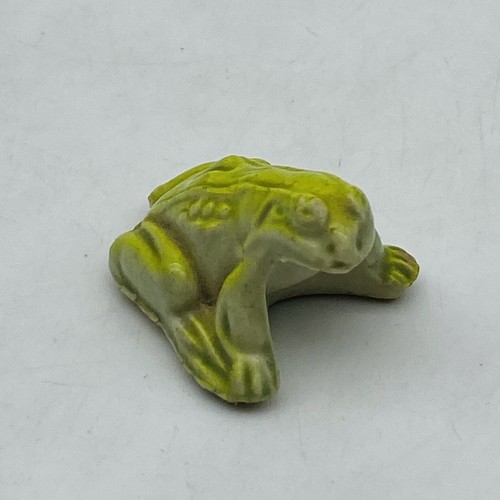 Wade Figure Miniature Frog Whimsies 1979 Bull Frog | eBay