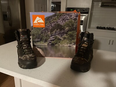 Ozark Trail MNOT43AG002 Men's 8-Inch Real Tree Hunting Boots, Real Tree ...