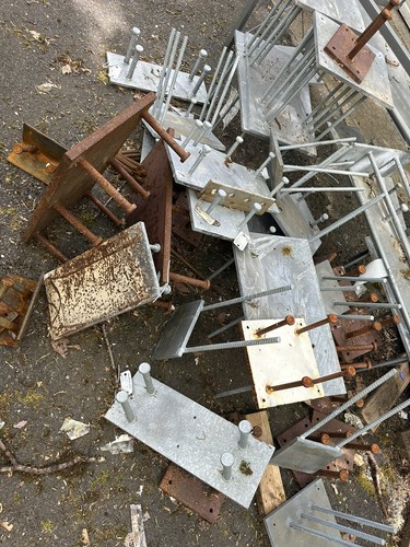 Angle Iron Embed Concrete steele galvanized Really fast shipping | eBay