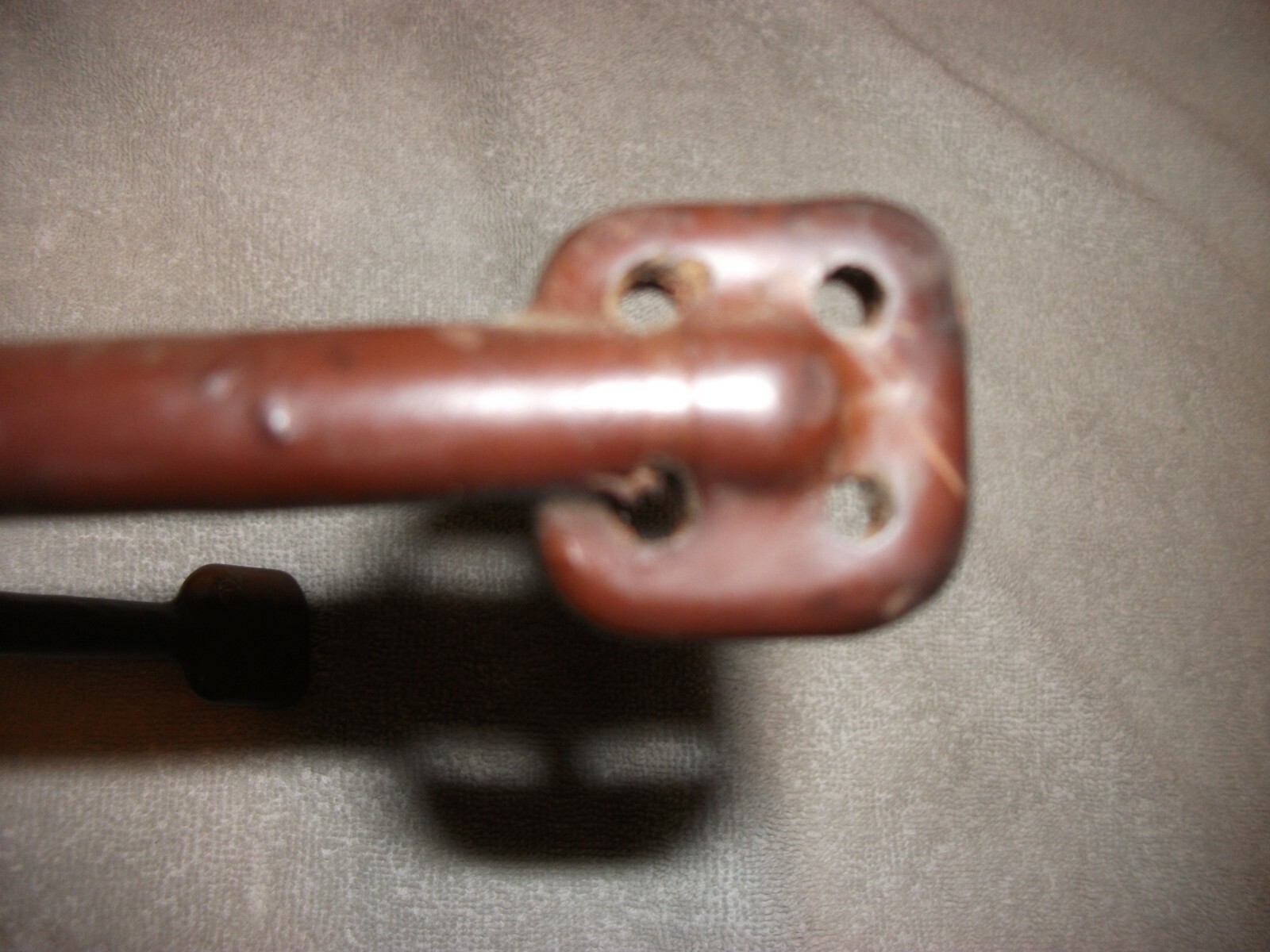 ORIGINAL 1950s TIE ON COW CATCHER FOOTBALL HELMET FACE MASK SUSPENSION ...