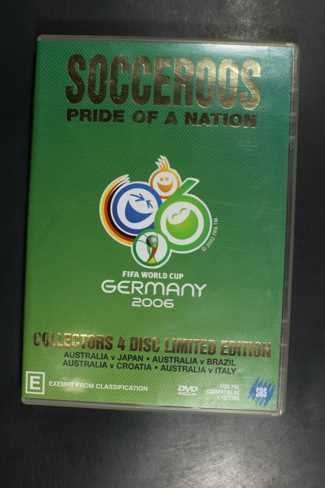 Socceroos Pride Of A Nation 06 World Cup 4 - [Region 4] Pre-Owned DVD ...