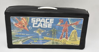 Tara Toy Vintage Space Case 24 Action Figure Carry Case For Up To 4 1/4 ...