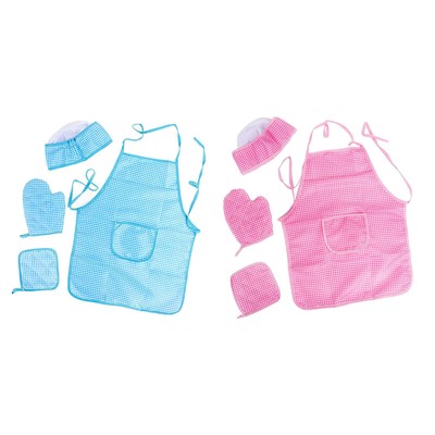 Kids Aprons Aprons for Cooking, Kitchen Dress Chef Costume Set Kitchen ...
