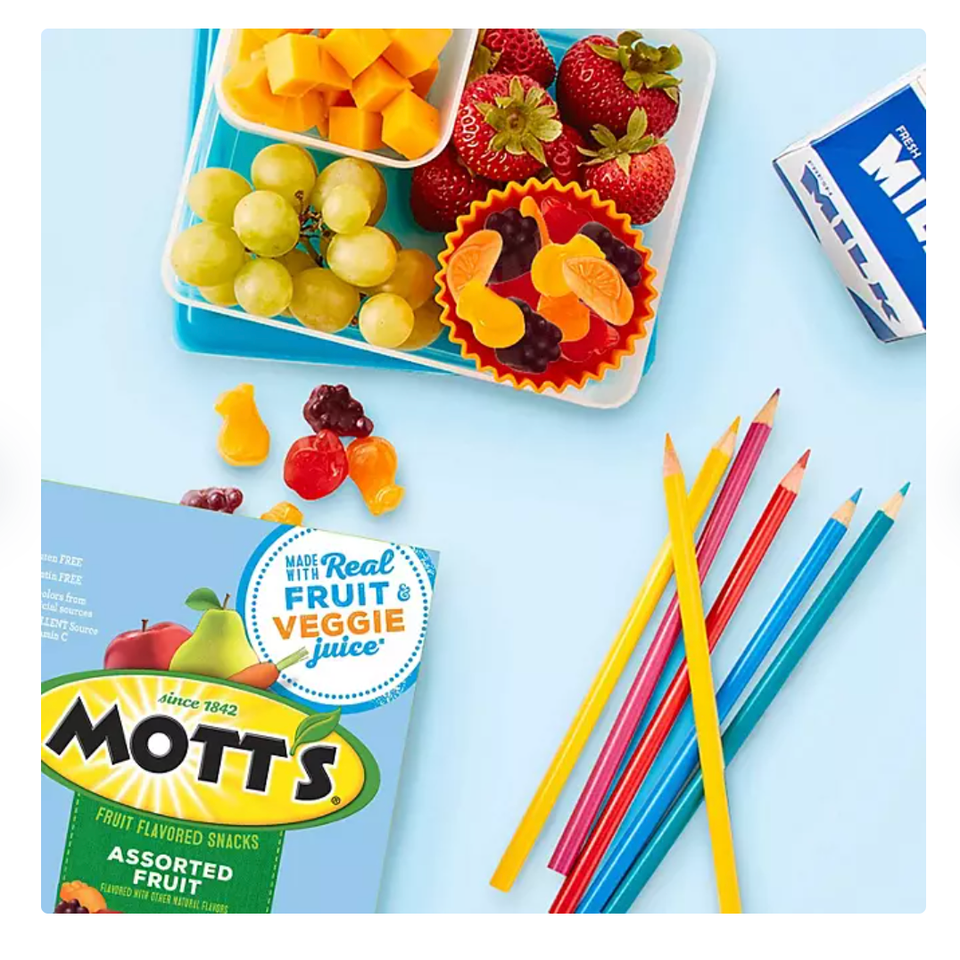 Mott's Fruit Flavored Snacks Assorted Fruit (90 ct.) | eBay