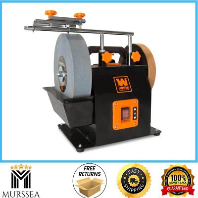 WEN 10 in. 2-Direction Water Cooled Wet Dry Sharpening System, Up to ...