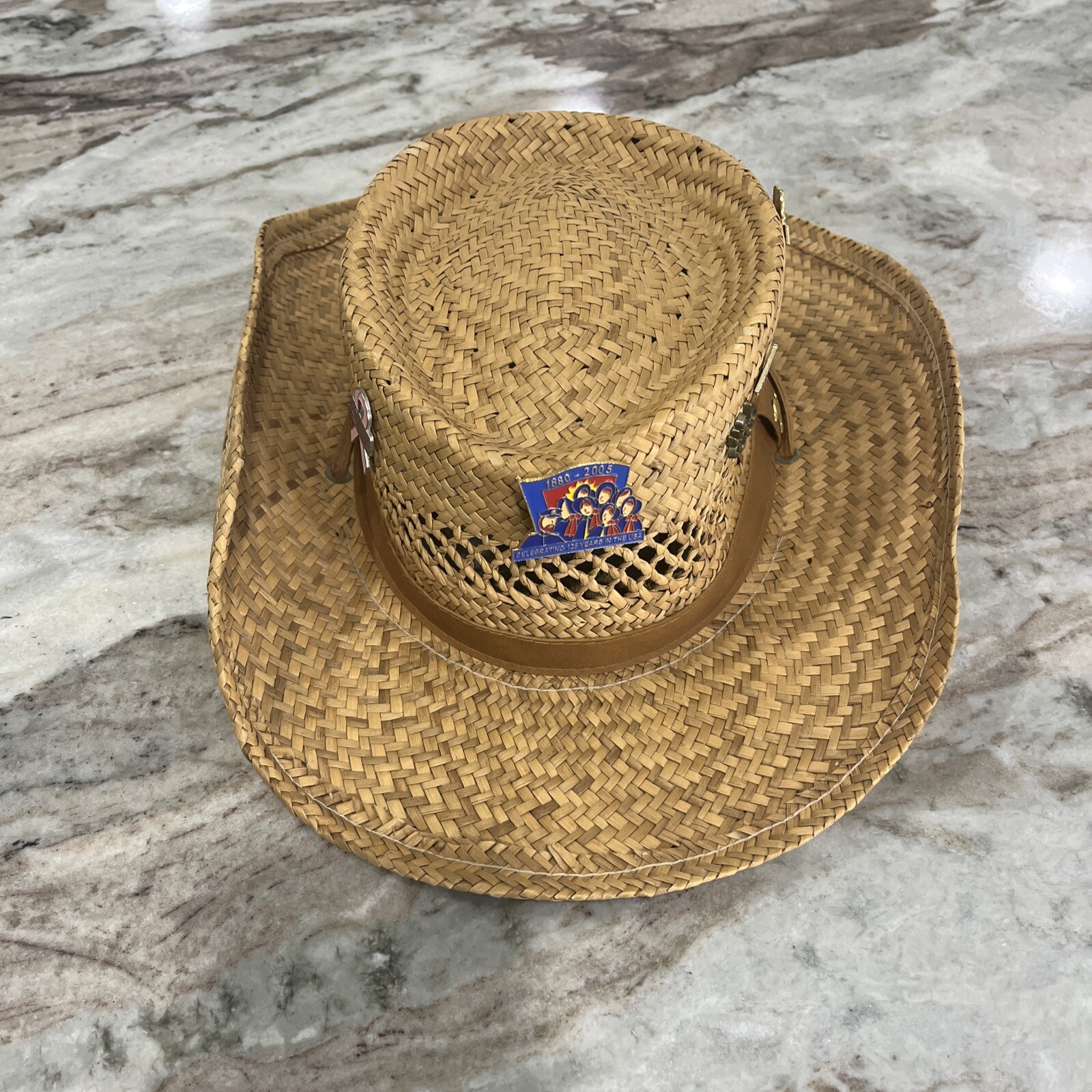 DPC Outdoors Dorfman Pacific Straw Hat Size Womens Or… - Gem