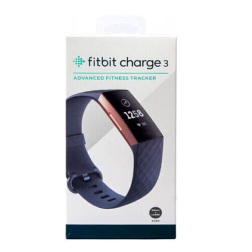 NEW Fitbit Charge 3 FB409 Fitness Activity Tracker Heart Rate Monitor ...