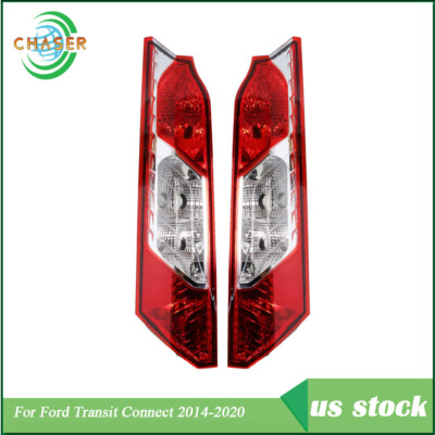 Black Tail Light Rear Brake Lamp LH + RH Side For Ford Transit Connect ...