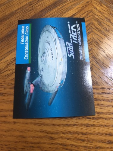 #42 Federation Constellation Class - 1992 Impel Star Trek: The Next ...