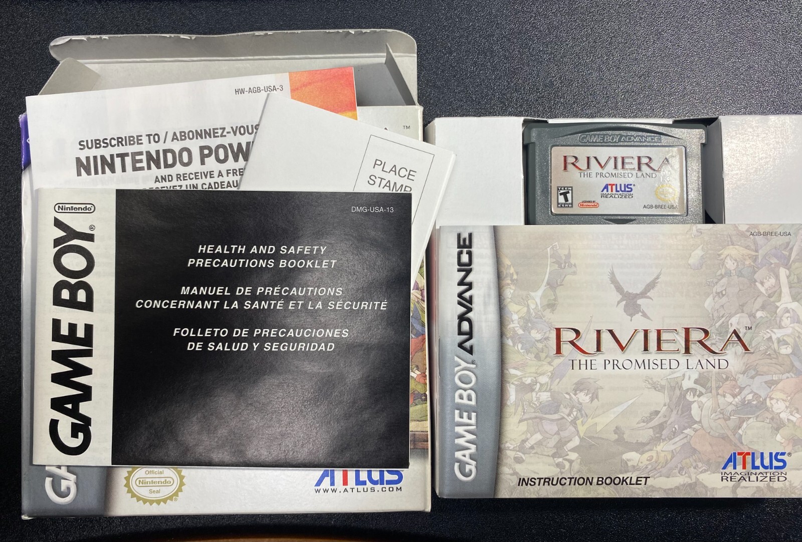 Riviera: The Promised Land (Nintendo Game Boy Advance, 2005) for sale ...