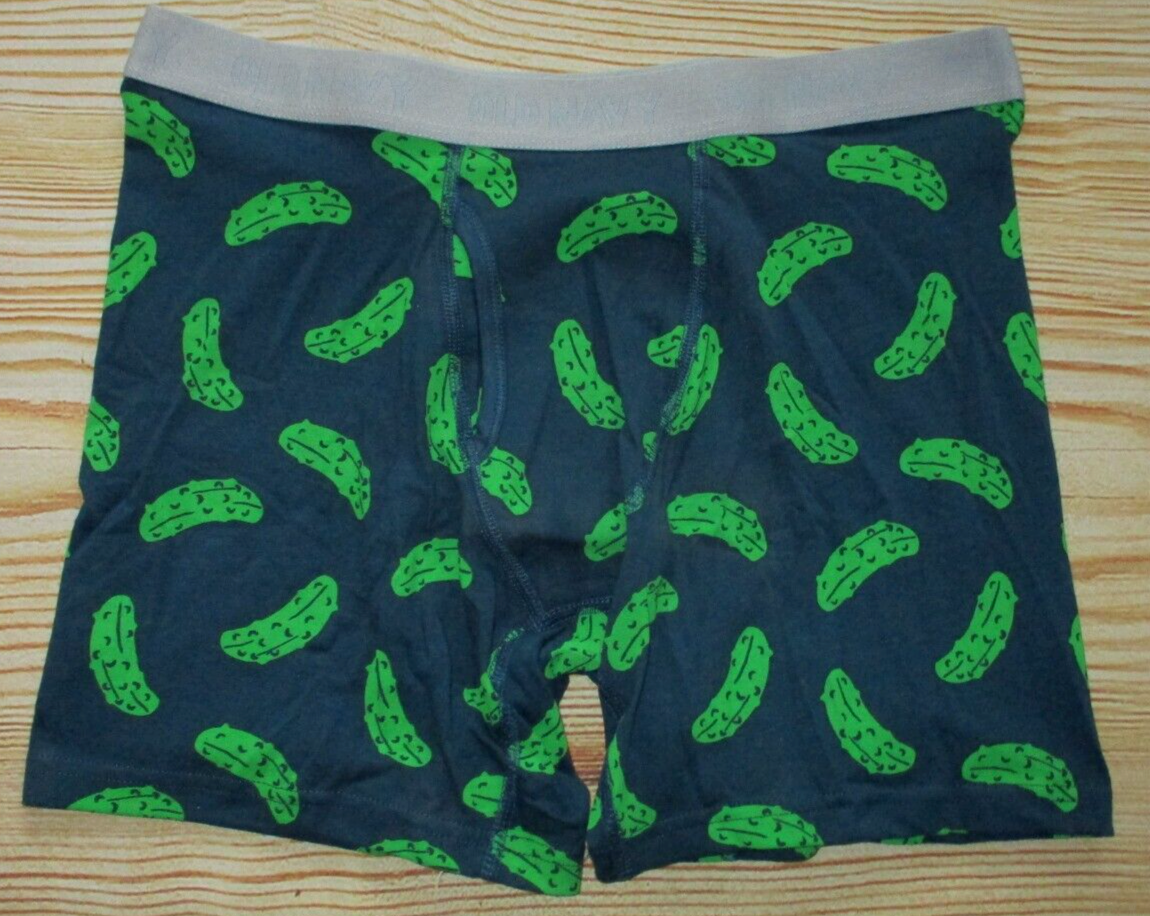 MENS OLD NAVY PICKLES BOXER BRIEF SIZE M (32/34) | eBay