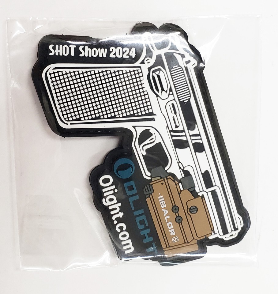 Olight Shot Show 2024 Baldr S Desert Tan Patch Swag | eBay