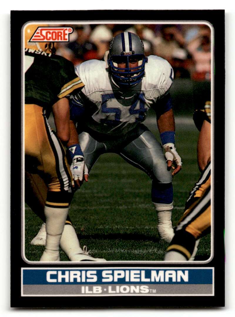1990 Score - Mail In Young Superstars #19 Chris Spielman for sale ...