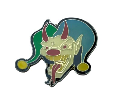 Evil Jester Clown Joker Devil Hat or Lapel Pin AK9056 F1D14E | eBay