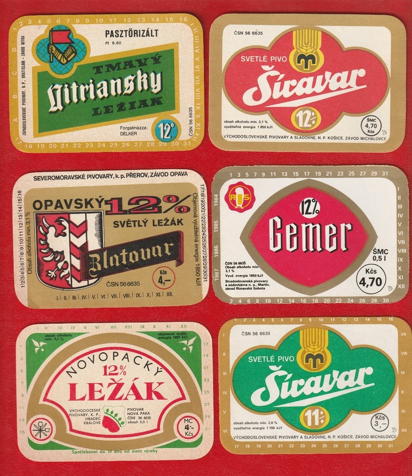 EASTERN EUROPE: A GROUP OF BEER LABELS - Pack B70 | eBay UK