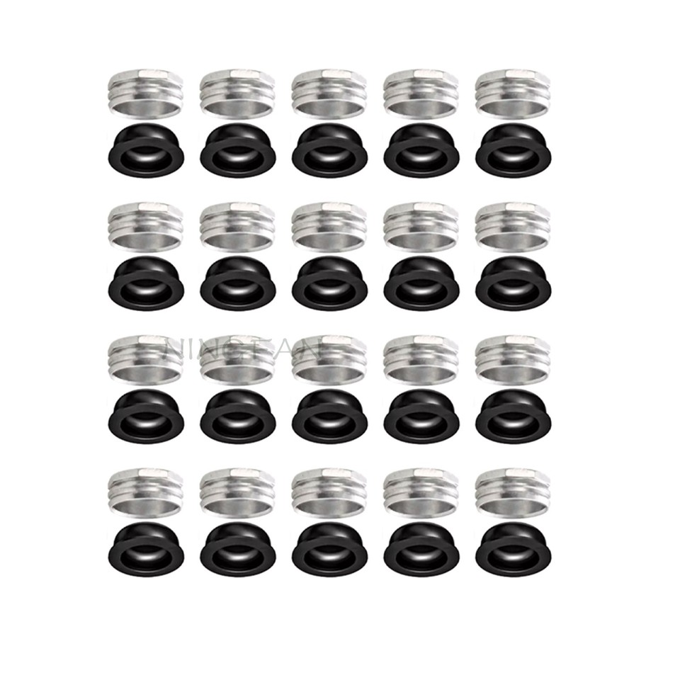 Dental Metal Denture Housing & Black Lab Male Inserts Assembly fit Zest ...