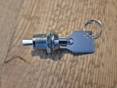 Cylinder & Key Number 001 For Vanderbilt Bewator Siemens K42 Electric ...