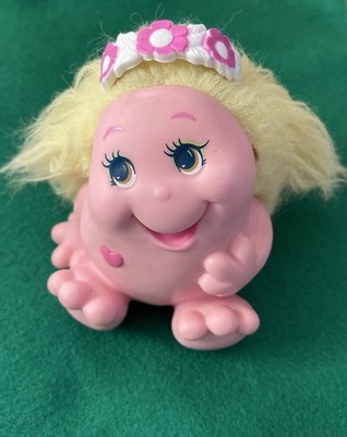 Vintage Snuggle Bumms Shyly Toy Playskool 1984 Pink With Yellow Hair ...