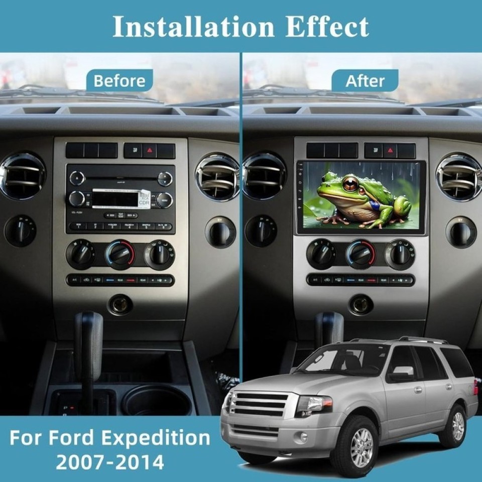 2+64GB Android 15 Car Stereo Radio For Ford Expedition 2007-2014 ...