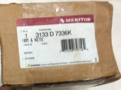 Meritor 3133D7336K Meritor Genuine Axle Steering Arm Front, With Keys ...