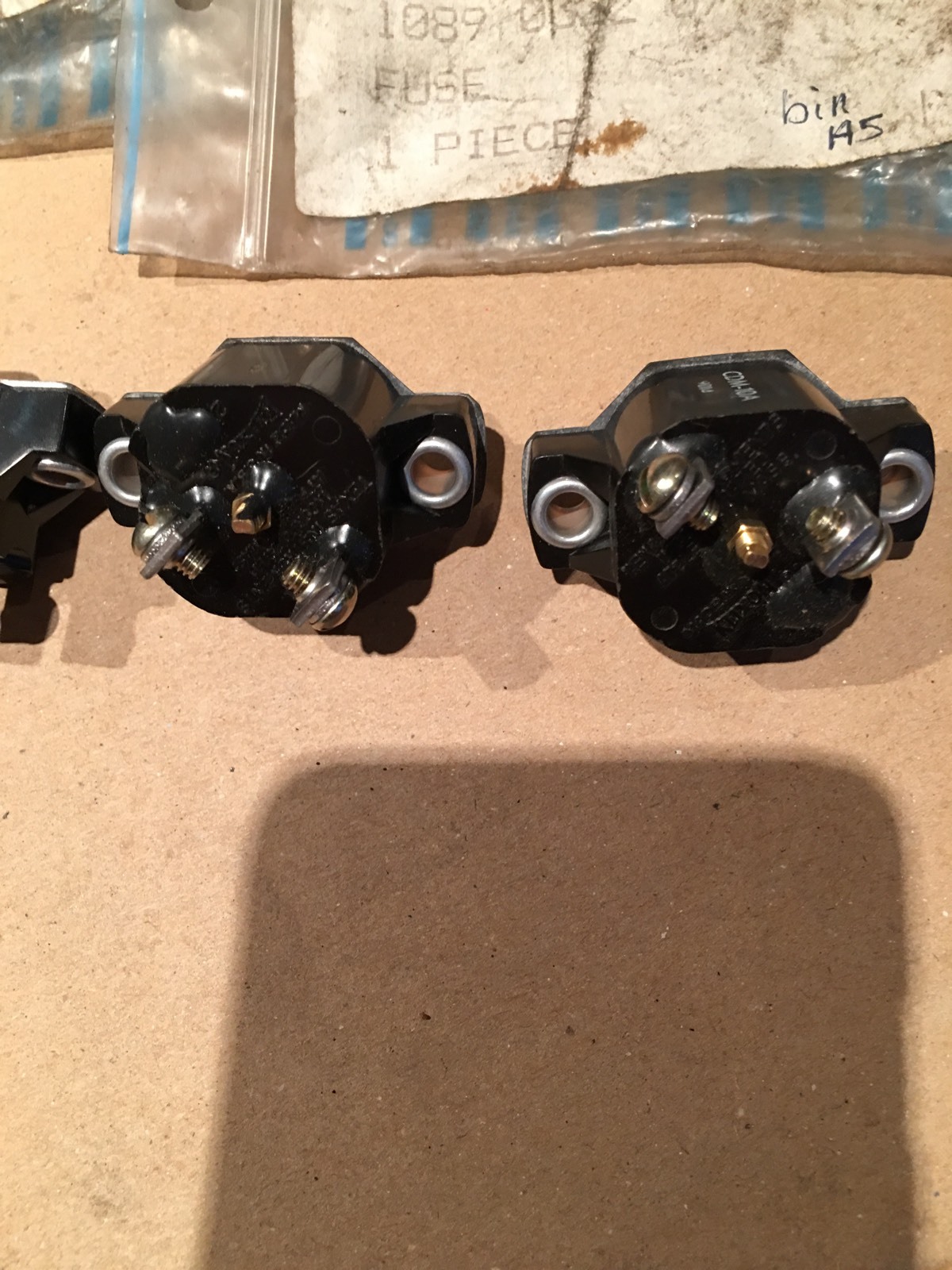 ATLAS COPCO AIR COMPRESSOR PANEL FUSE 1089 0322 07 10 AMP XAS45 TO XAS ...