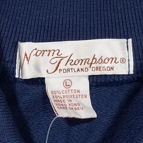 Large 90s Norm Thompson Collared Sweatshirt Baggy Grandma Vintage | eBay
