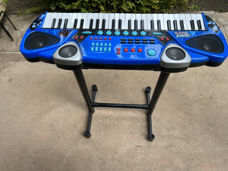 Disney’s Camp Rock Electronic Keyboard With Stand - Rare | eBay
