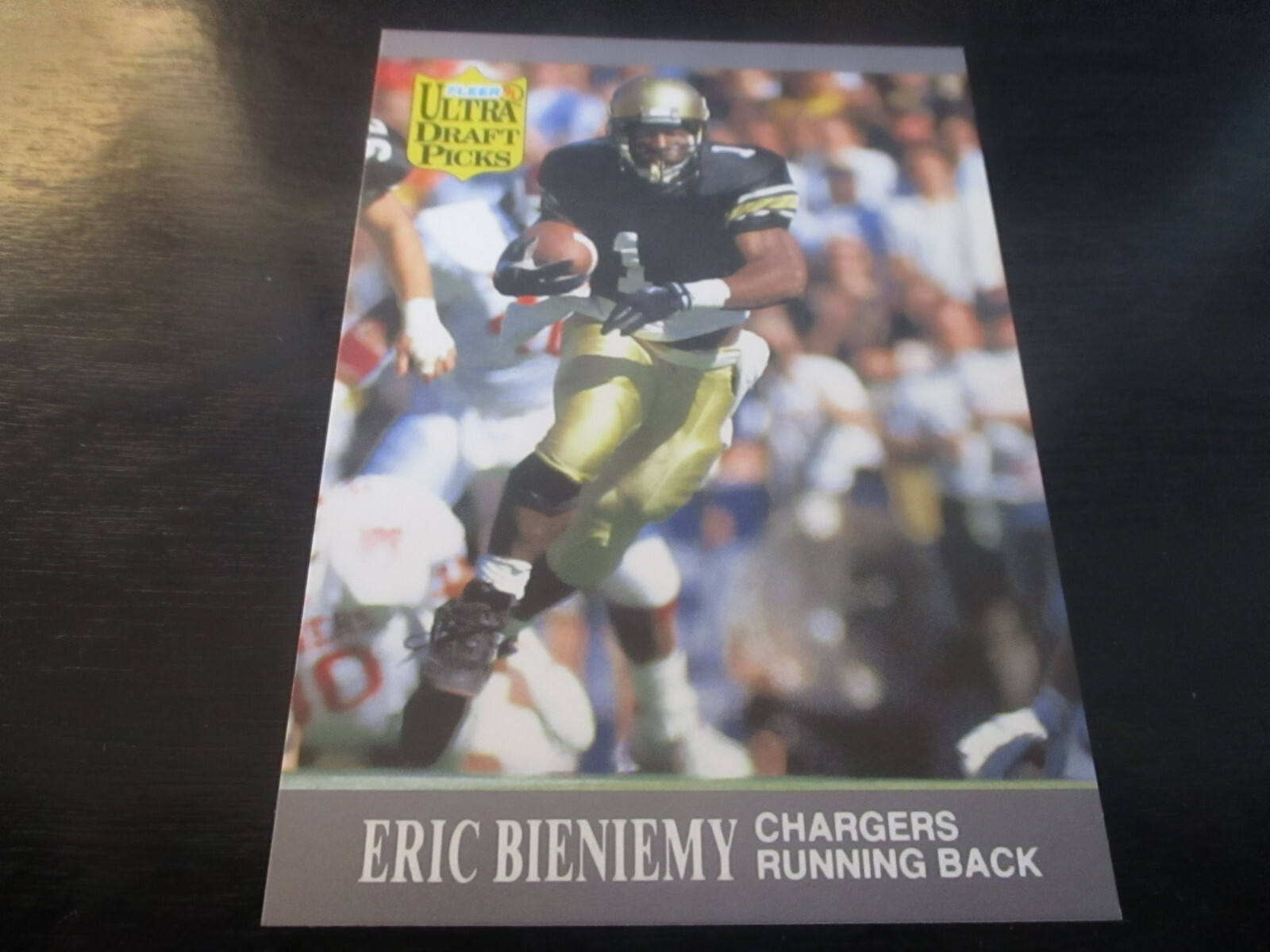 eric bieniemy (san diego chargers - rb) 1991 fleer ultra ROOKIE card ...