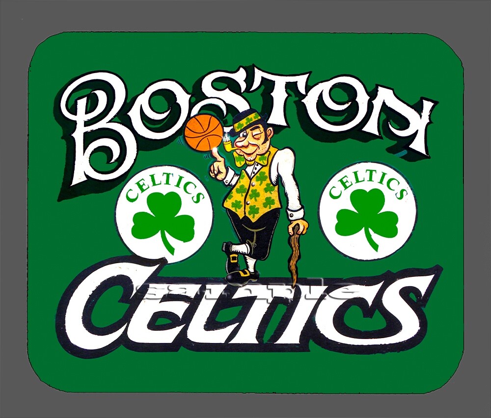 Old Boston Celtics Logo BOSTON CELTICS BASKETBALL SMALL INTERSTATE
