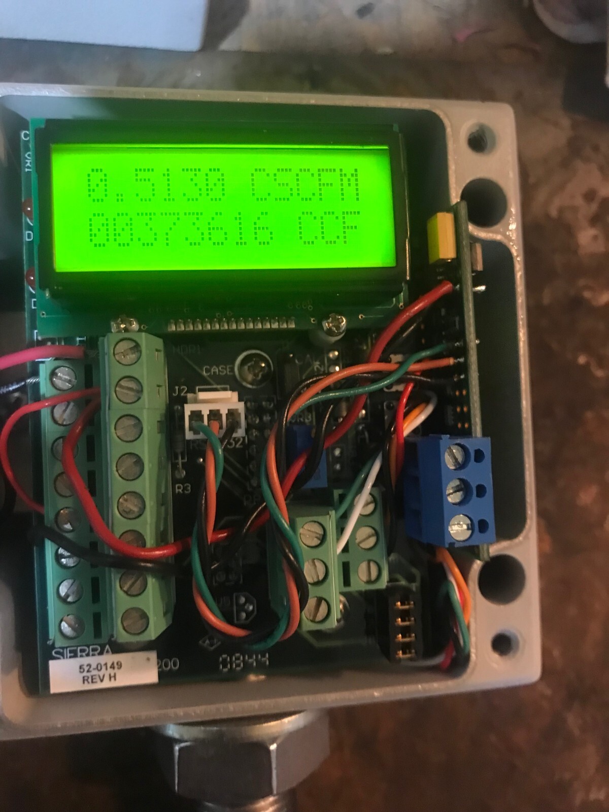 Sierra Instruments Mass Flow Meter 640S-NAA-L06-M1-EN2-P2-V4-DD-0 | eBay