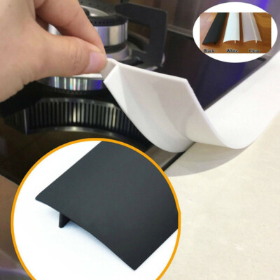 Silicone Stove Counter Gap Cover Seal Slit Filler Kitchen Oil Grease ...