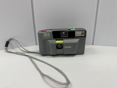 Vintage Rare Kodak Euro 35 Legend Gray Flash Camera 35mm Film (UNTESTED ...