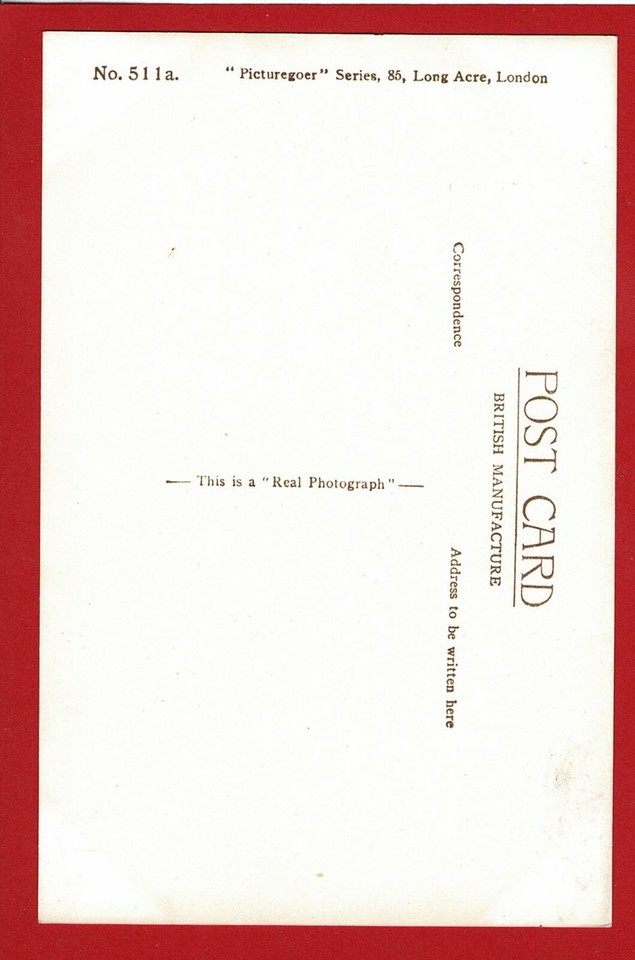 PICTUREGOER FILM STAR POSTCARDS - Card Range 501 to 600 - PICK YOUR OWN ...