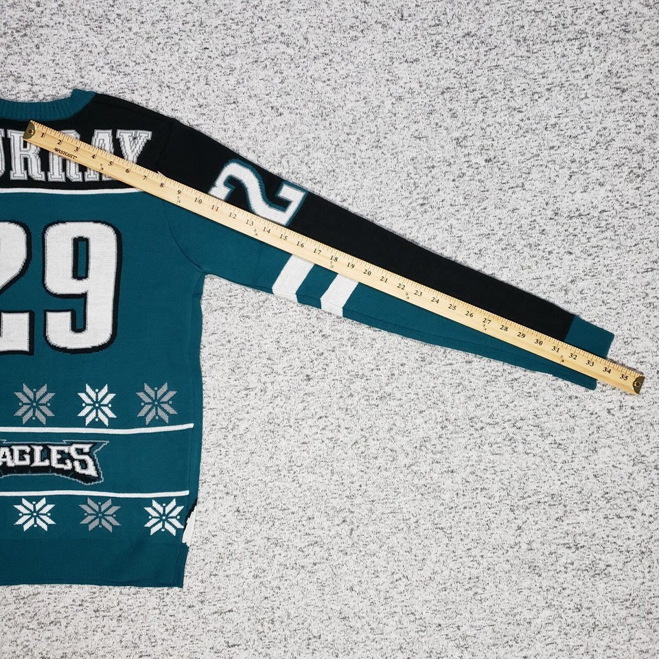 NWT DeMarco Murray Ugly Sweater Mens S Philadelphia Eagles Christmas ...
