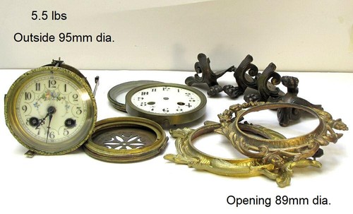 Antique French Mantel Clock Parts Lot#92 | eBay