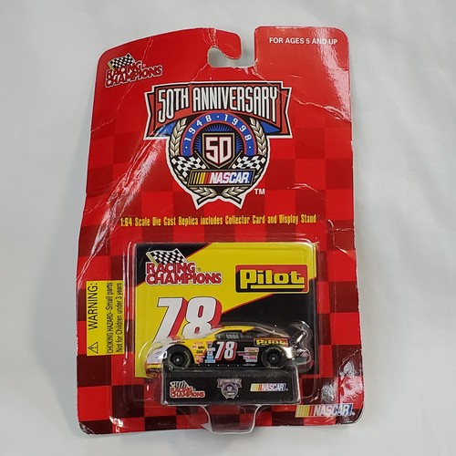 Racing Champions 50th Anniversary NASCAR 1:64 Diecast #78 (1998) Pilot ...