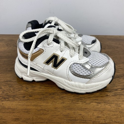 New Balance 2002R White Black Gold IC2002PS Toddler TD Infant Shoes ...