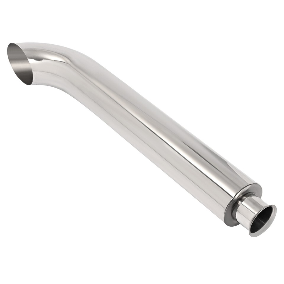 Polishing Exhaust Stack Pipe w/ Bend For John Deere 3010 3020 4010 4020 ...