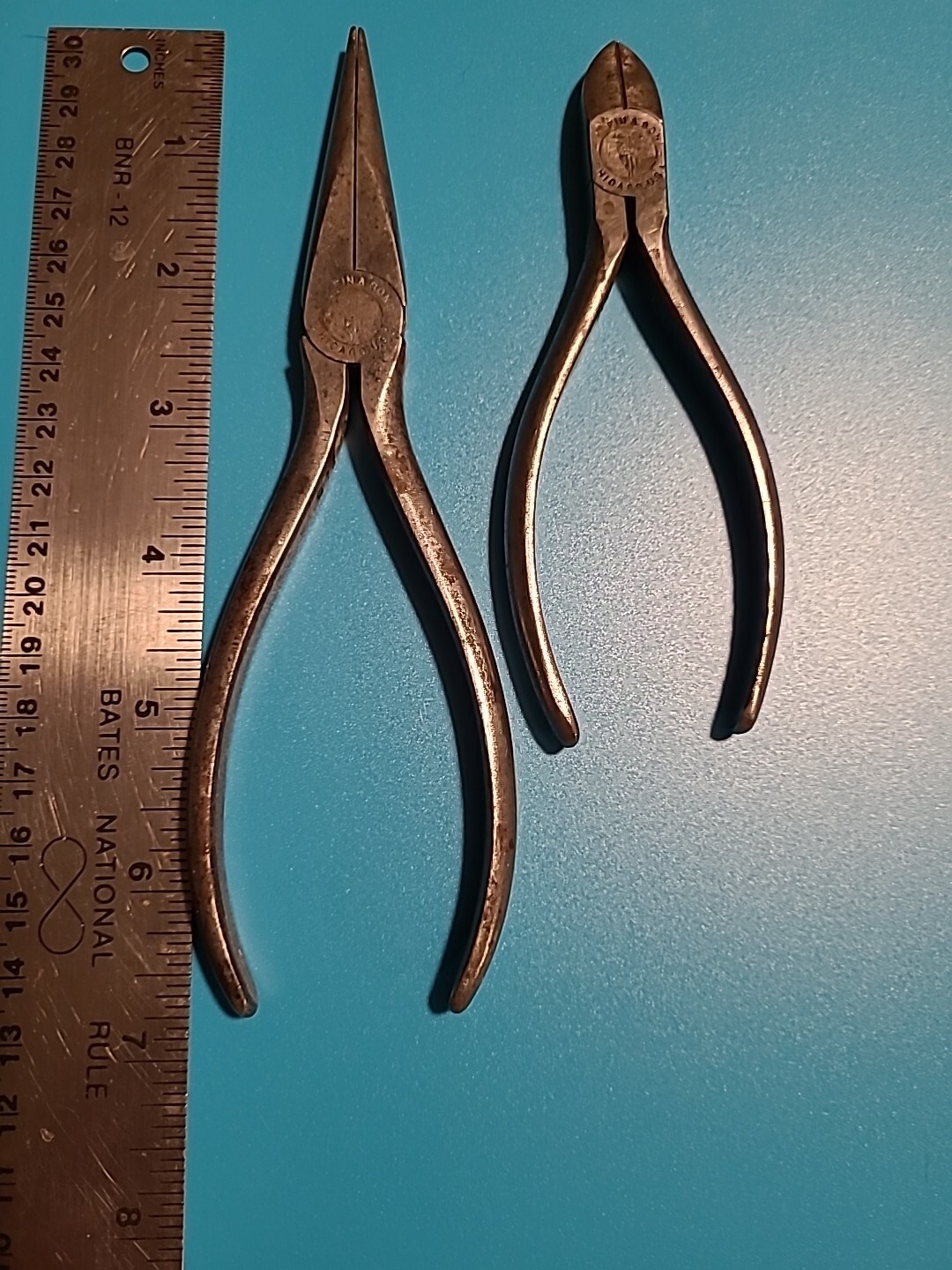 Bell System Lineman Long Nose Pliers M Klein & Sons 6 1/2 & Diagonal ...