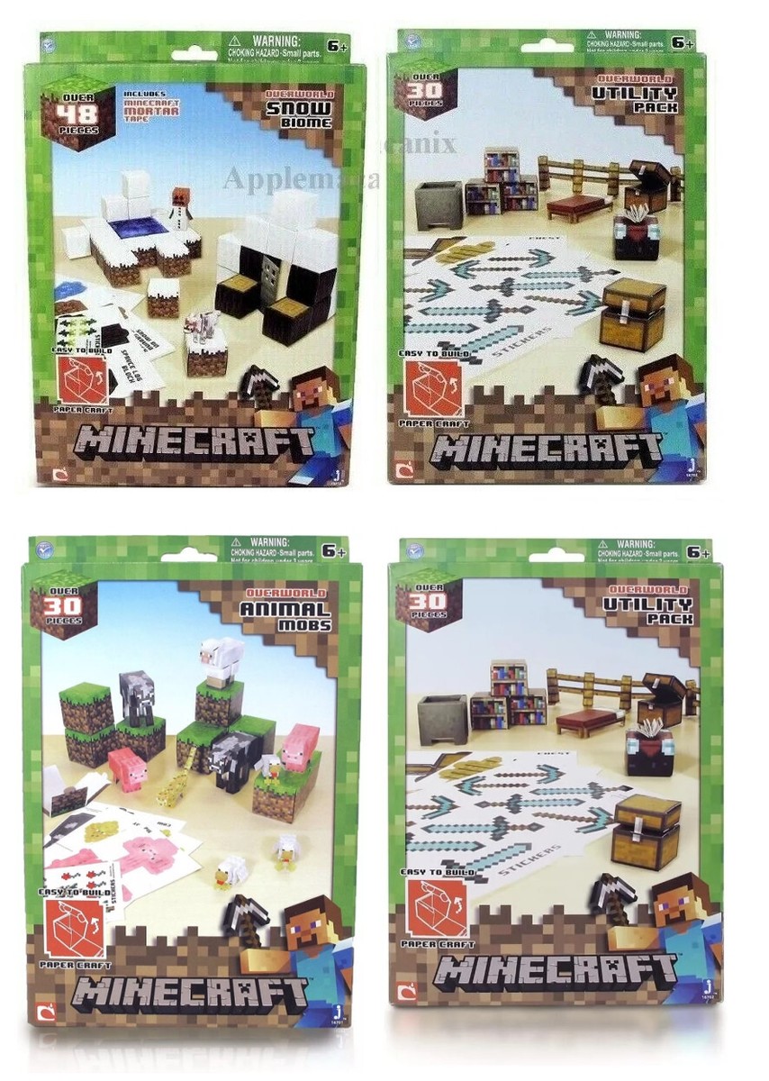Minecraft Papercraft Mini Herramientas