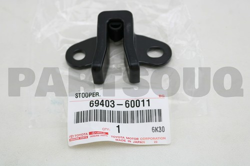 6940360011 Genuine Toyota STOPPER SUB-ASSY, BACK DOOR SIDE FEMALE, RH ...