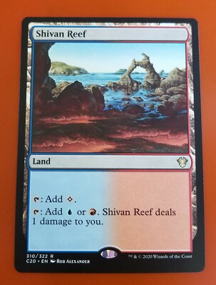 1x Shivan Reef | Commander 2020 | MTG Magic Cards | eBay