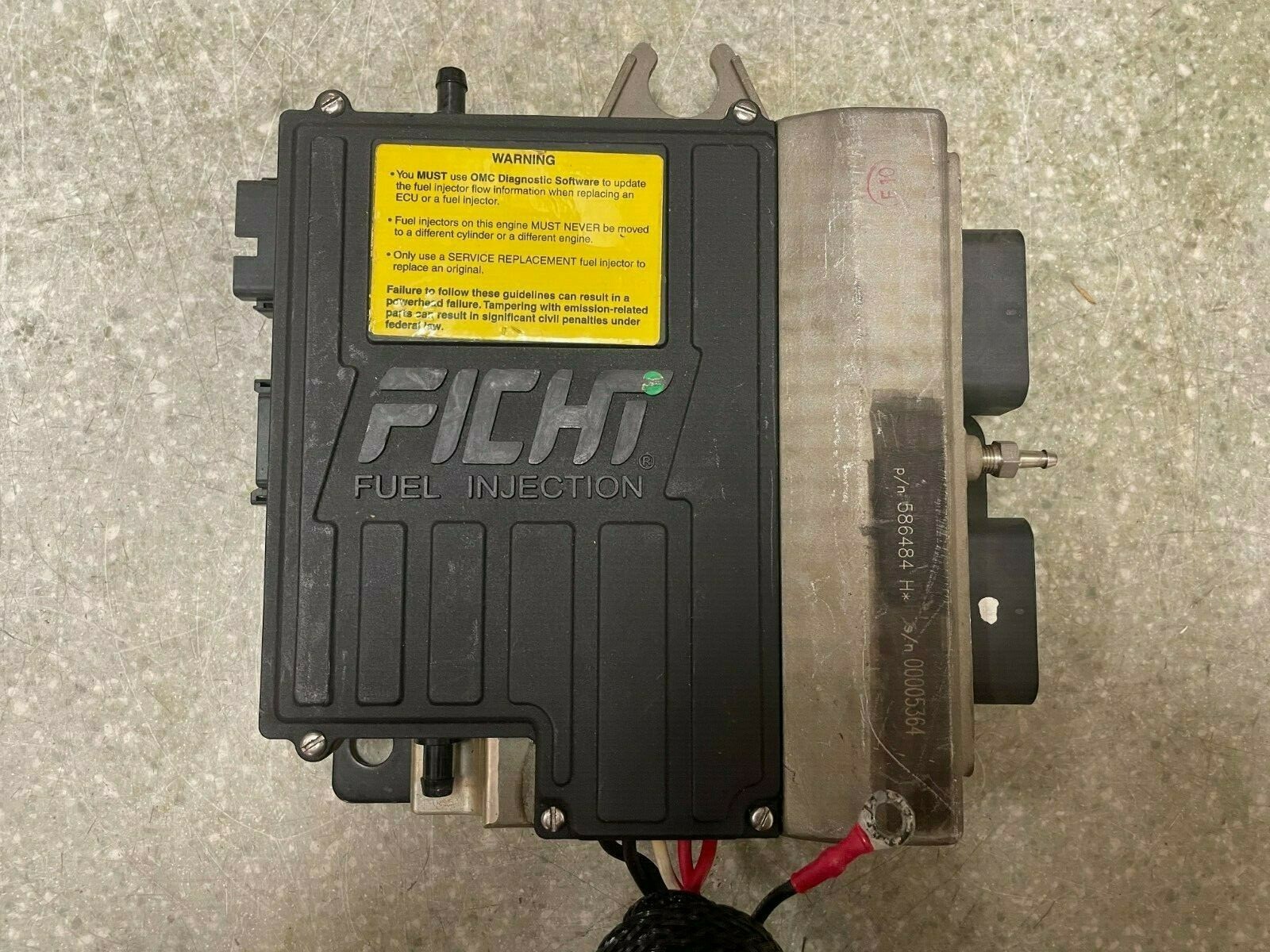 OMC Outboard, EMM Module Assembly, Fits: Ficht 1999, P#0586484H | eBay