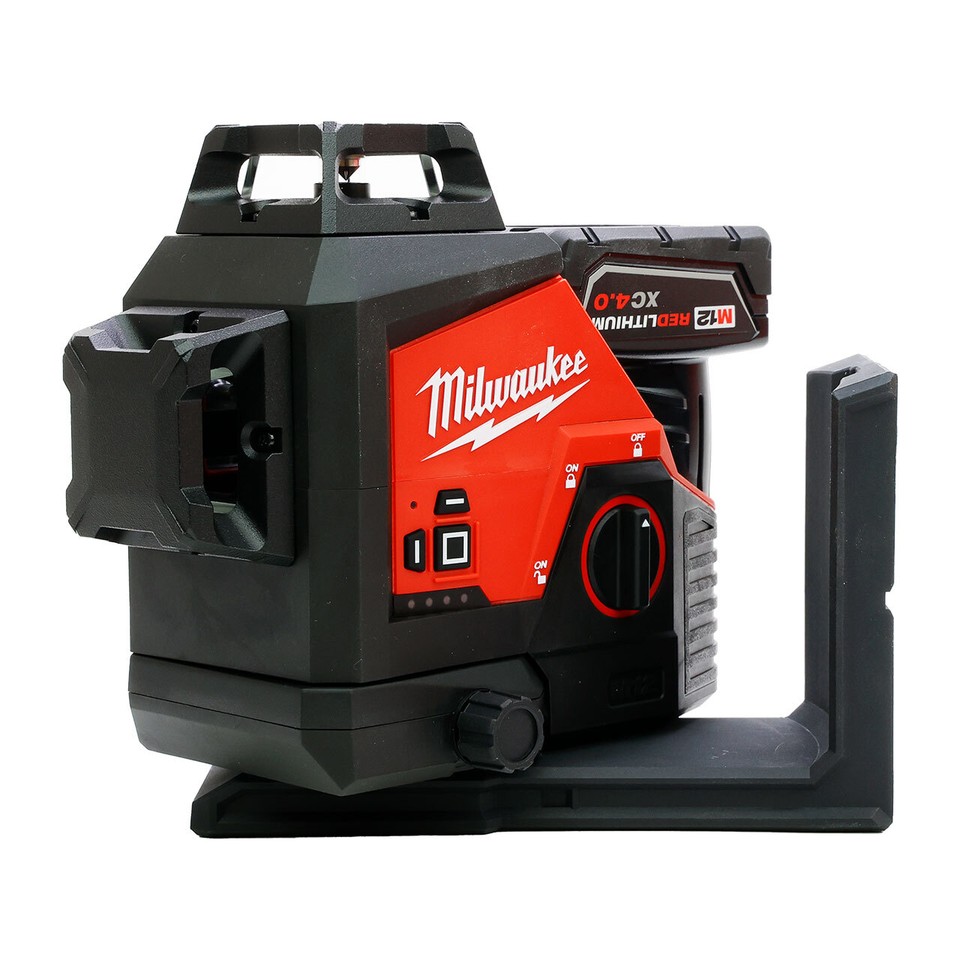 Milwaukee 3632-21 M12 Green 360Â° 3-Plane Laser Kit | eBay