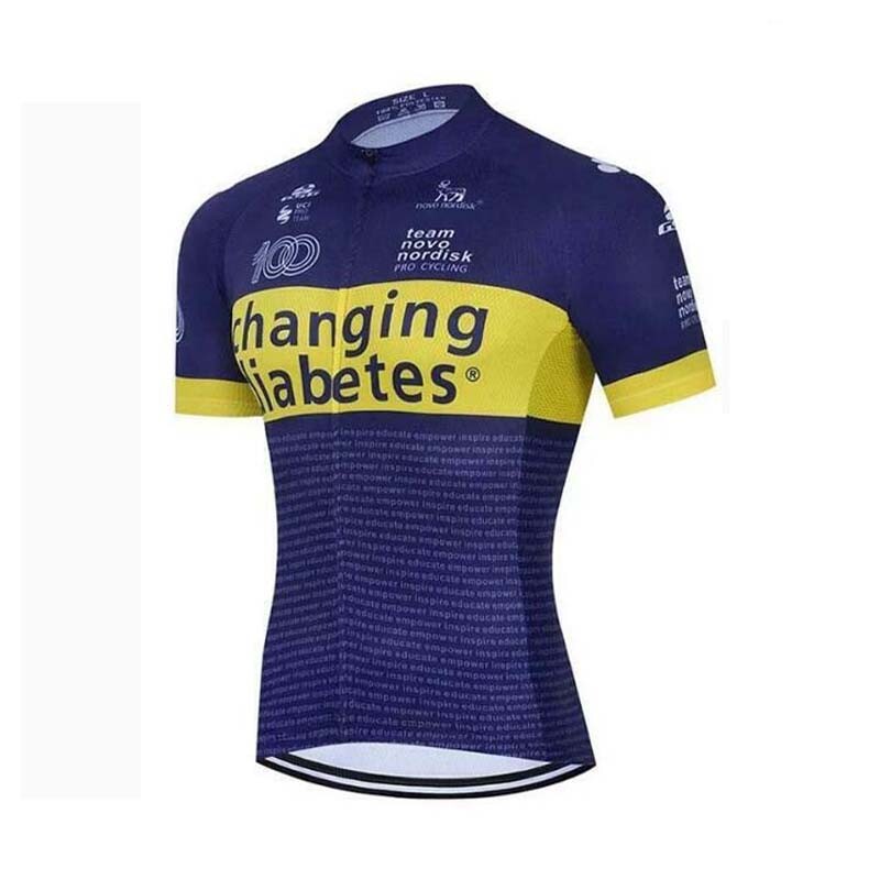 Summer Retro Mens Cycling Jersey Short Sleeve Team Bike Shirts Bicycle ...