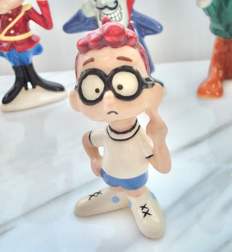 Vintage SHERMAN Loza Electrica ROCKY & BULLWINKLE Ceramic Jay Ward Prod ...